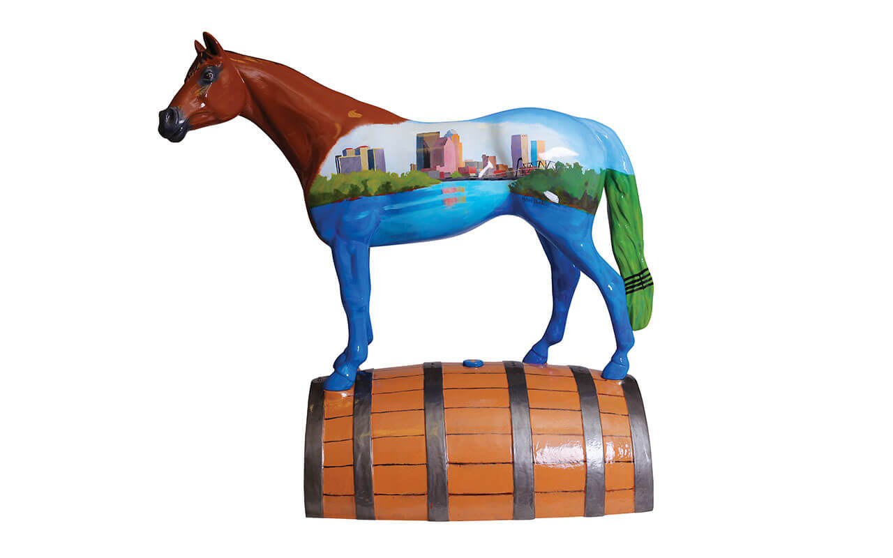 Gallopalooza Project - Over a Barrel - Brightside Foundation